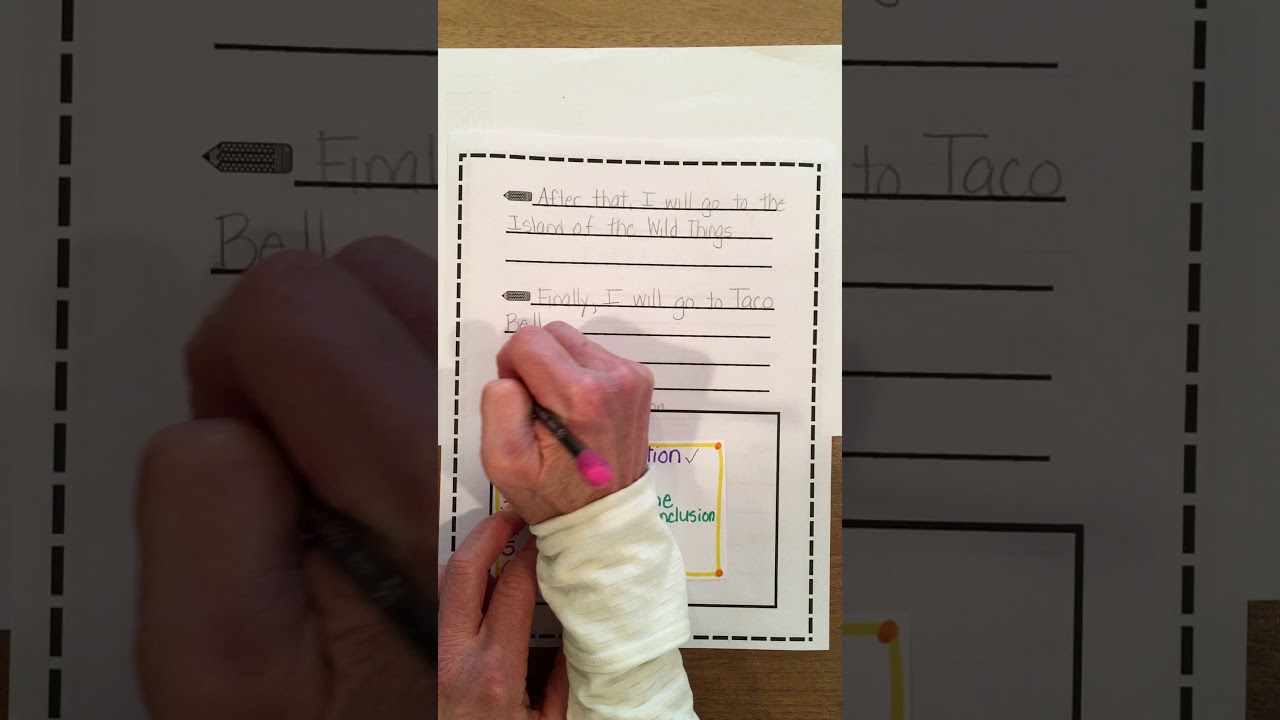 Creative Writing Sequence Writing - YouTube