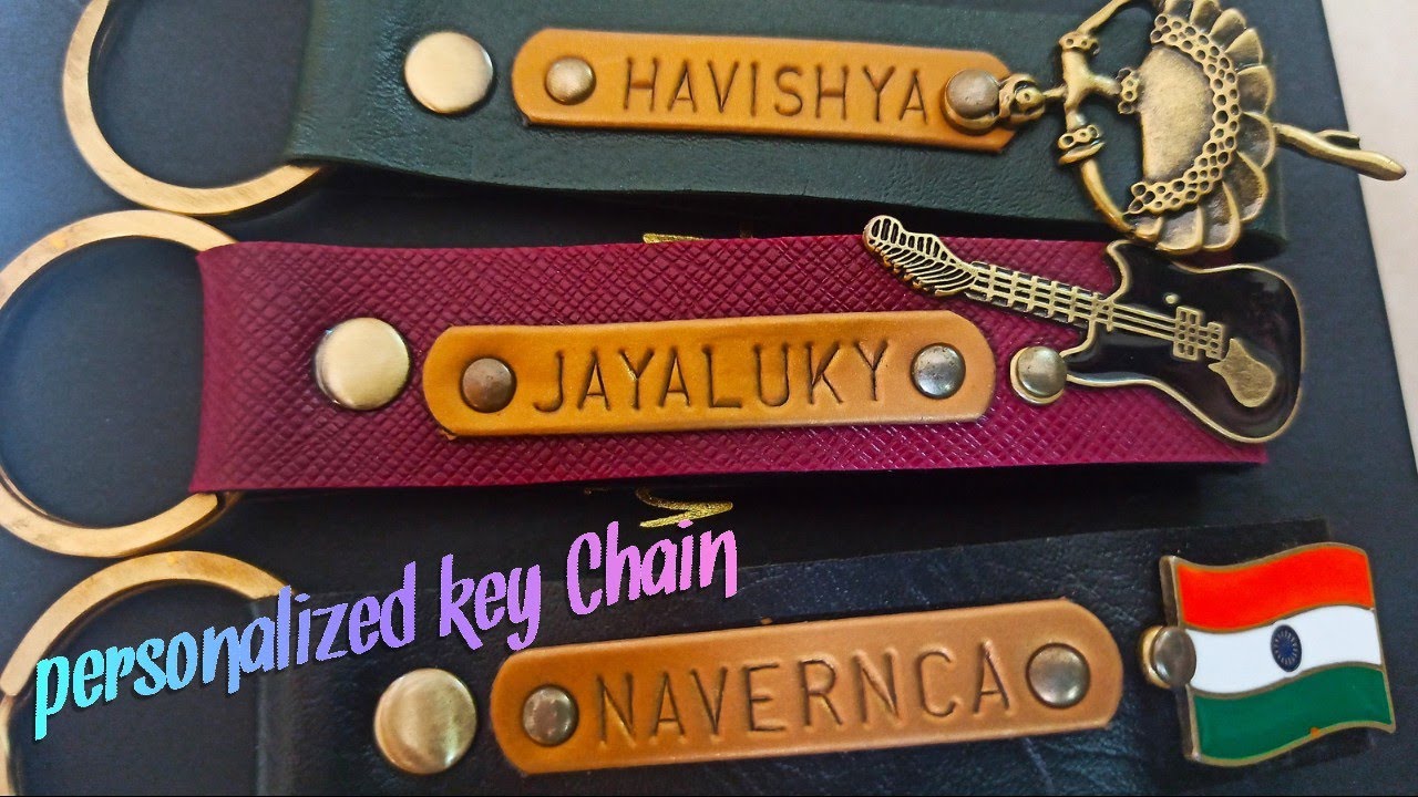 #Unboxing Personalized Name keychain l #messy corner l Beautiful ...