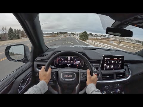 2022 GMC Yukon AT4 POV Test Drive (3D Audio)(ASMR)