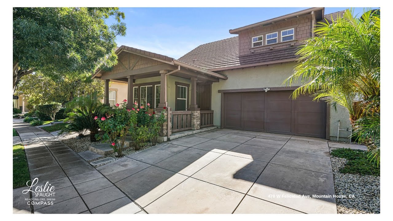 478 W Felicidad Ave, Mountain House, CA | Leslie Faught - YouTube