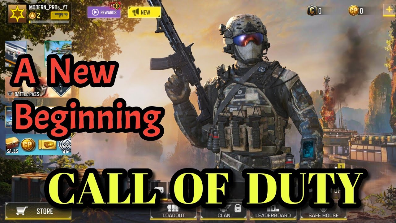 CALL OF DUTY A New Beginning | CODM | MODERN PRO's YT - YouTube