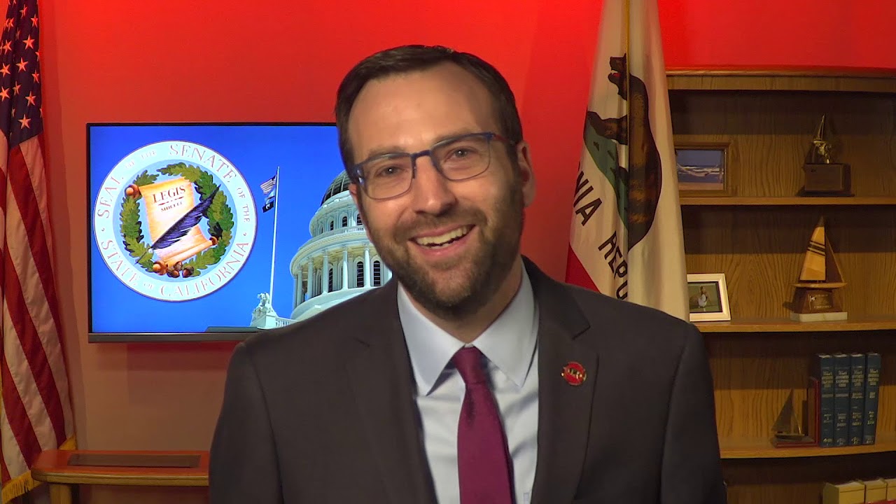 Senator Ben Allen Accepts the 2018 Public Leadership in the Arts Award ...