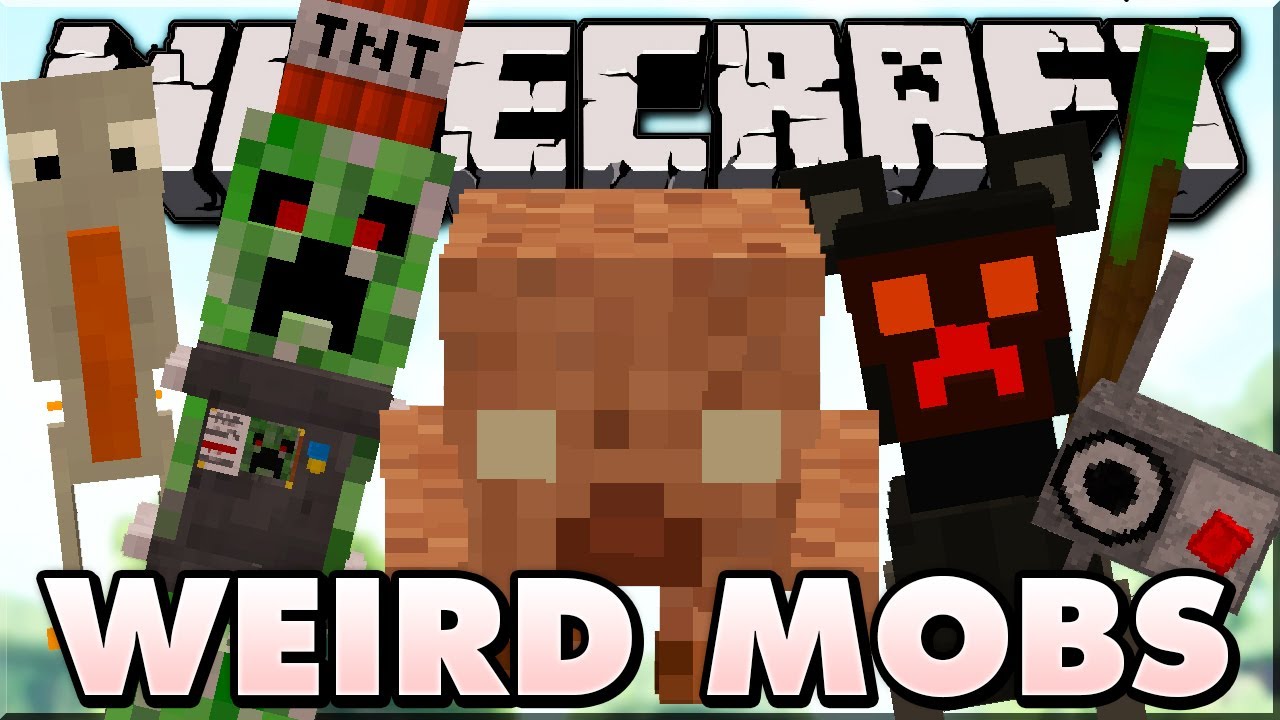Minecraft Mods - WEIRD AND WACKY MOBS - Weird Mobs Mod (Minecraft Mods ...