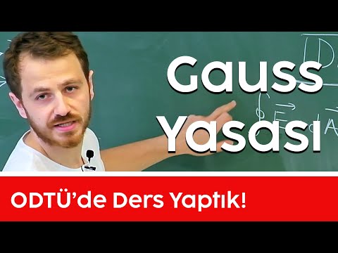 Gauss Yasası - Elektromanyetizmanın Matematiği | @METUMathClub