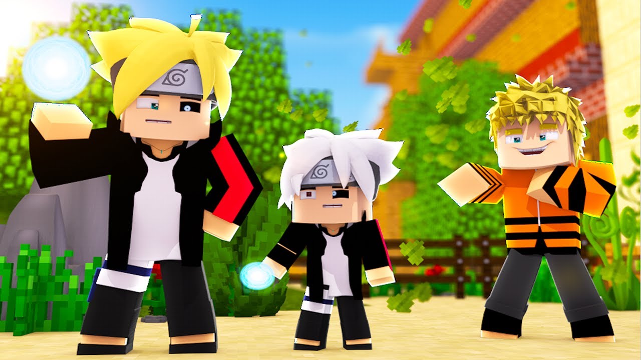 Minecraft: BORUTO - BORUTO CONVERSOU COM SEU FILHO E FICOU ...