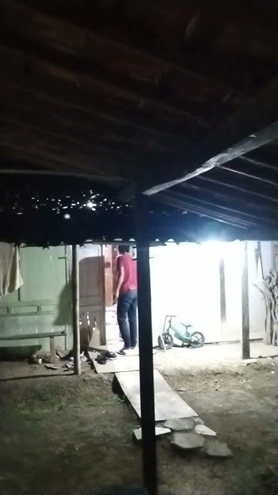 Seperti inilah suasana desa di malam hari sepi & sunyi#shorst - YouTube