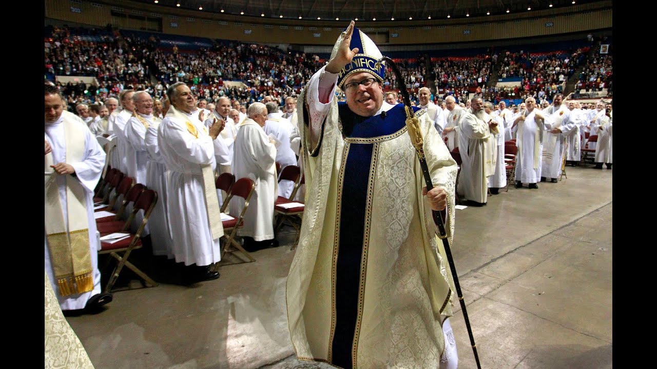 Rev. Michael Olson Ordained As New Fort Worth Catholic Church Bishop ...