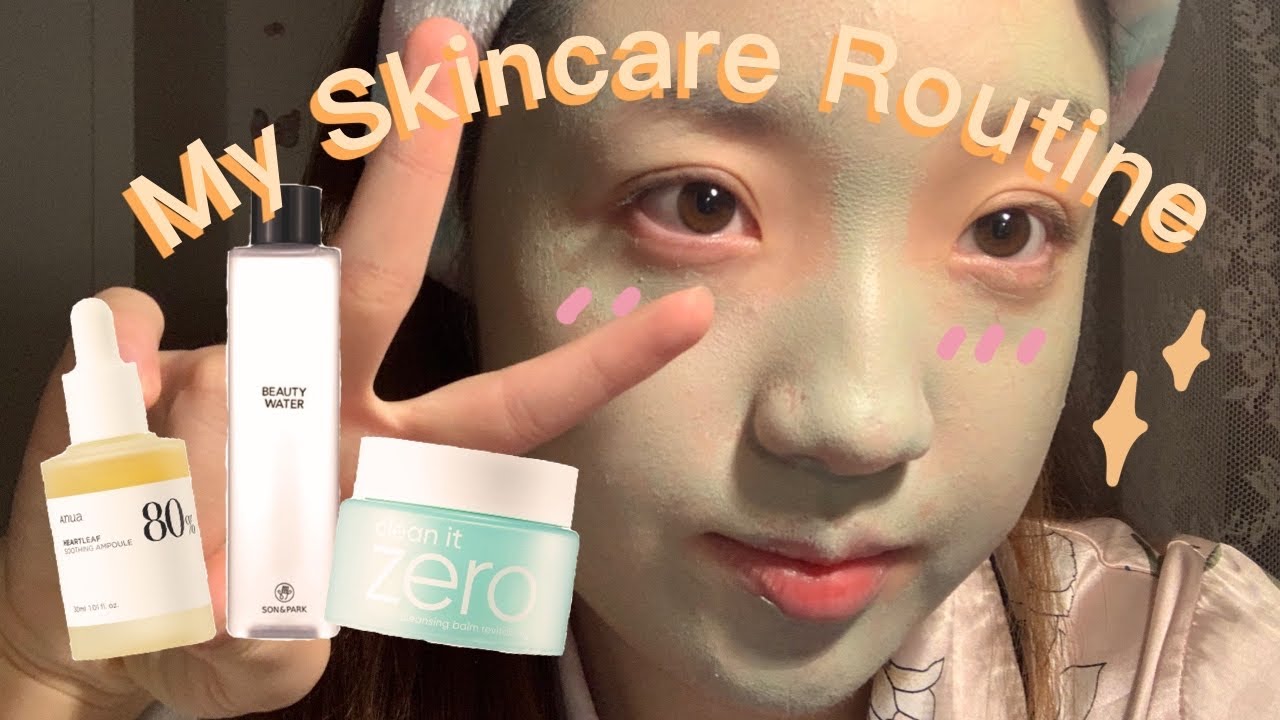My Night Skincare Routine สกินเเคร์รูทีนของเรา เราใช้อะไรบ้าง No