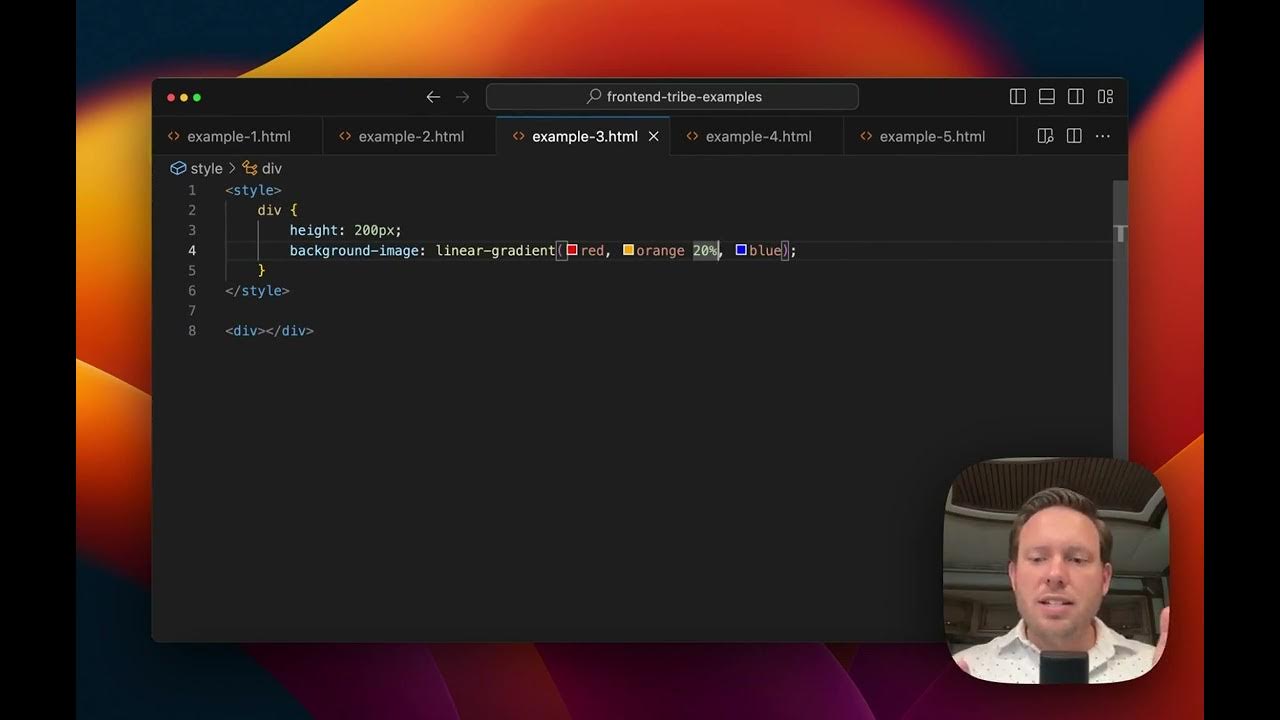 CSS Linear Gradients - Frontend 5 - YouTube