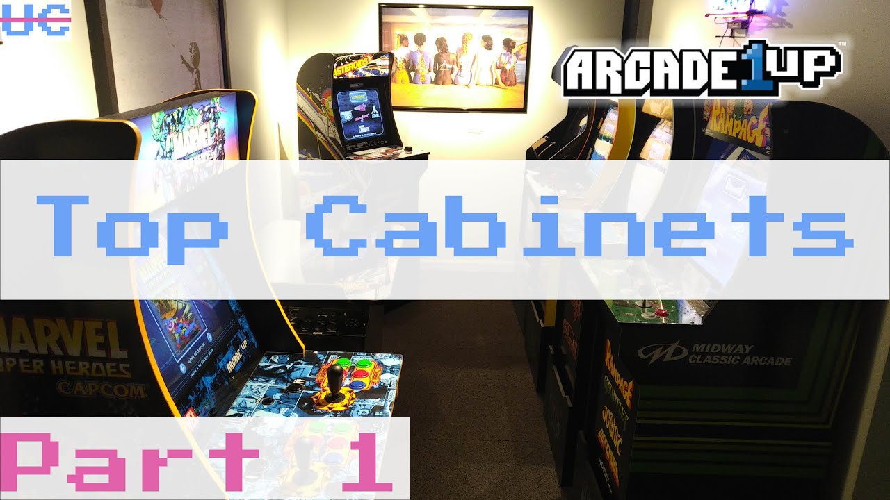 My Collection: Ranking the Top Arcade1up Cabinets (Part 1) - YouTube