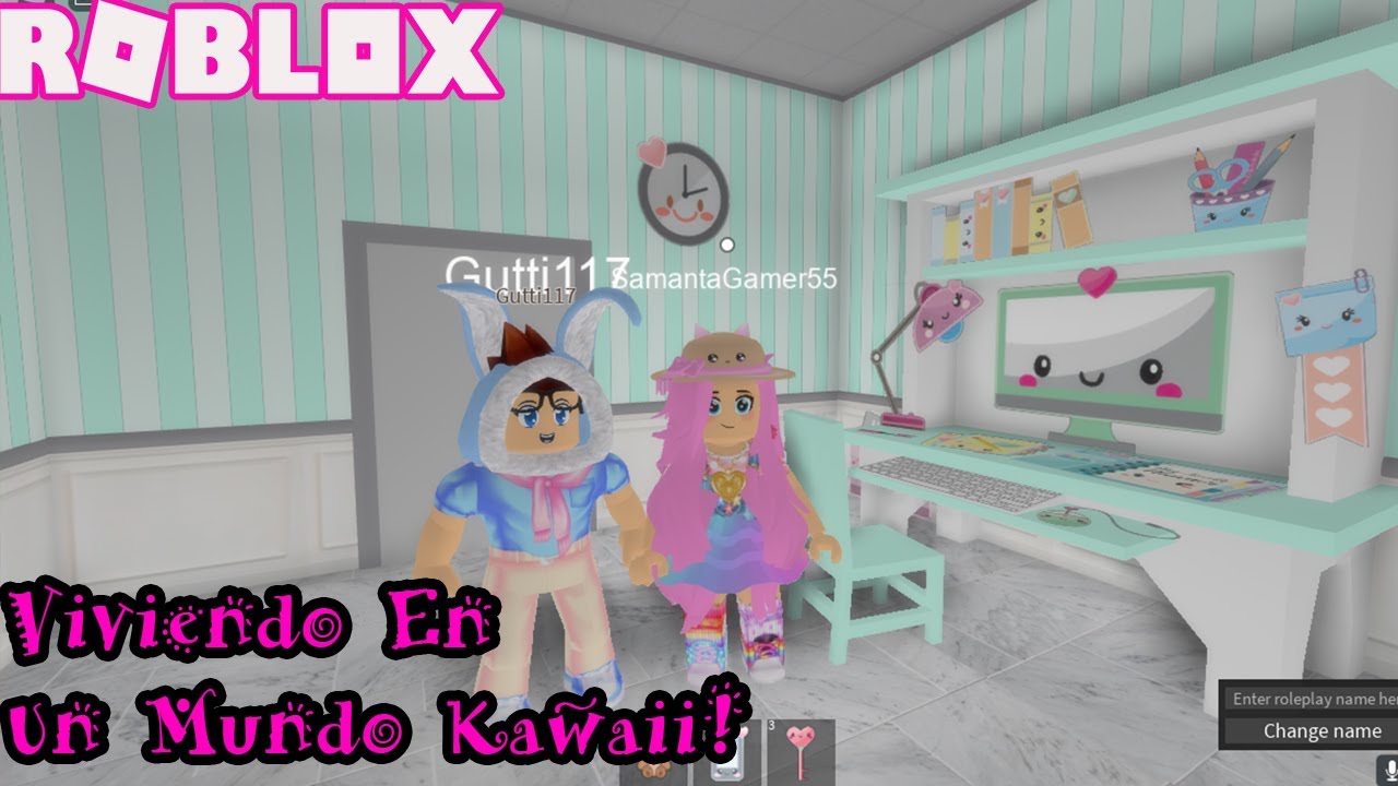 Nos Convertimos Y Vivimos En Un Mundo Super Mega Kawaii! Roblox Kawaii ...