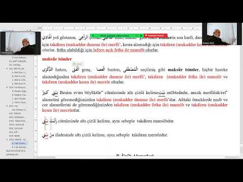 41. Arapçada i'râb, i'râb çeşitleri ve i'râb alametler