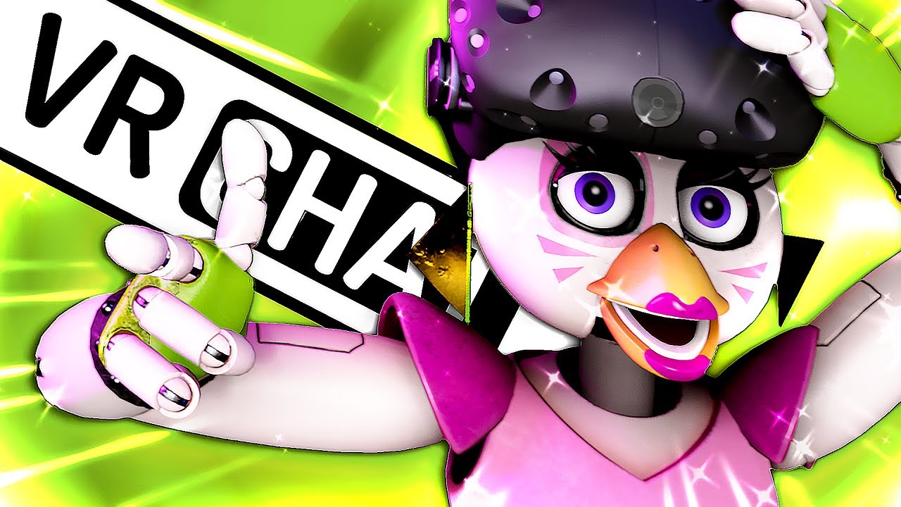 GLAMROCK CHICA Meets GIRLS On VRCHAT!!! 🐔 - YouTube