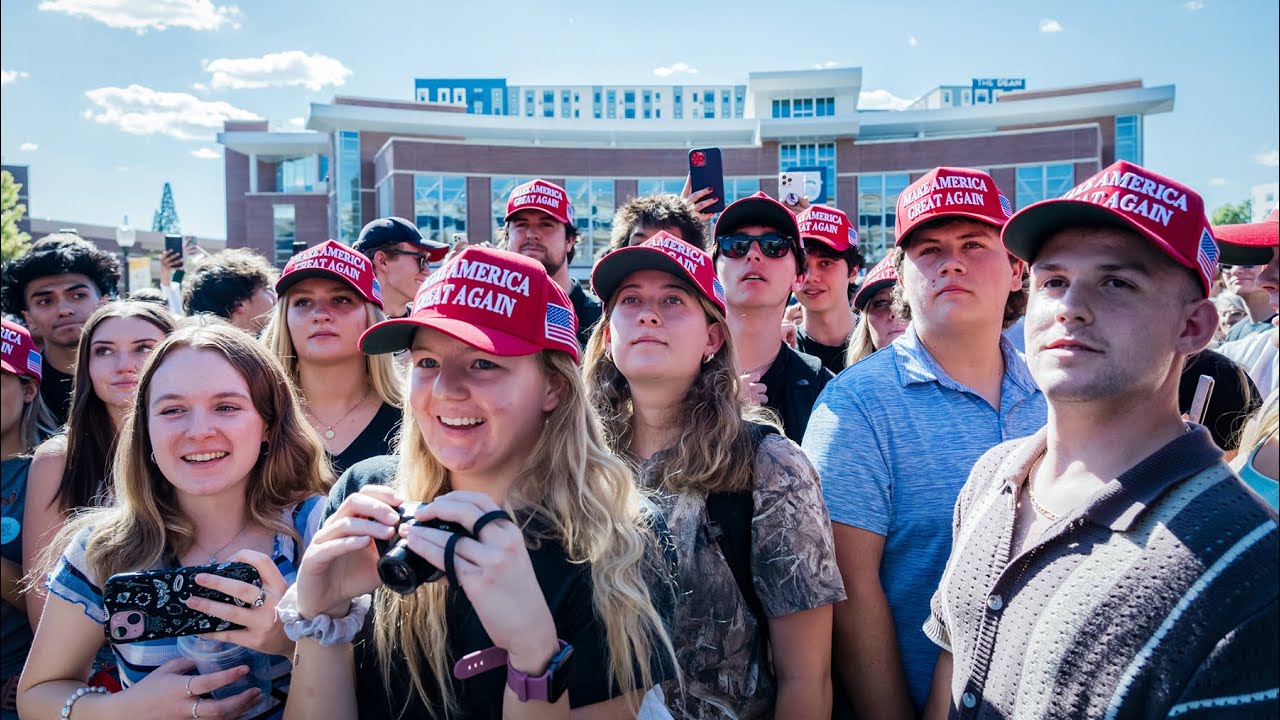 LIVE: Turning Point USA Hosts Campus Tour Event at the University of ...