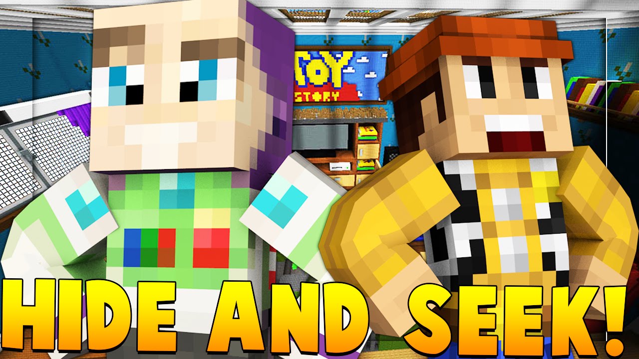 TOY STORY YOUTUBER HIDE N' SEEK - Minecraft Mods | JeromeASF - YouTube