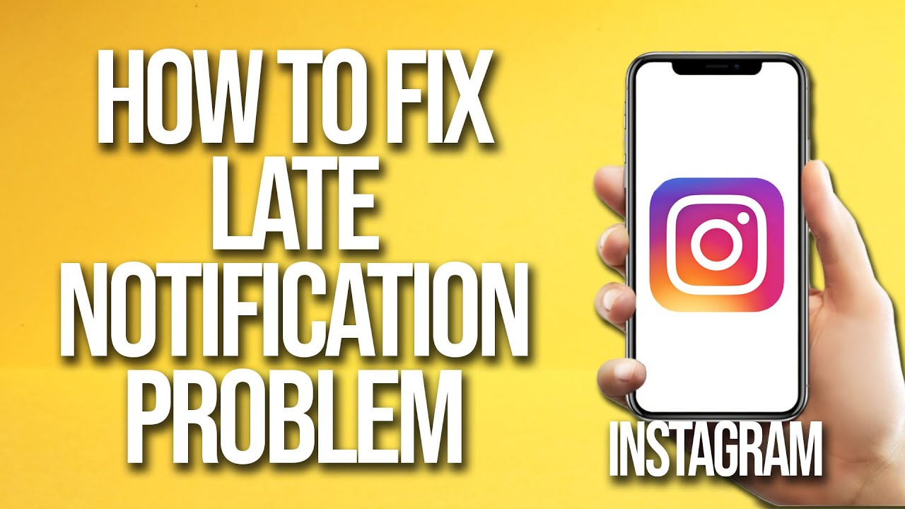 How To Fix Instagram Late Notification Problem - YouTube