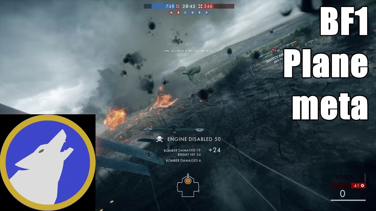 Dealing with the AA Flak & Tailgunners in BF1 | Trench fighter loadout ...