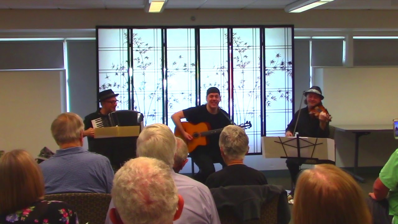 Hot Club de Boston performing Flambee - YouTube