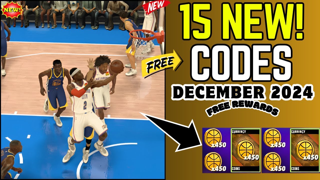 CHRISTMAS⚠️UPDATE👈NBA 2K MOBILE CODES ️DECEMBER 2024 || NBA 2K MOBILE ...