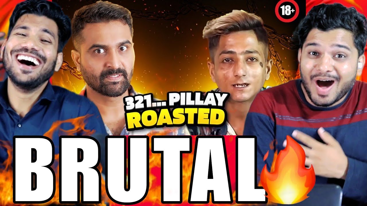 Indians react to 321 Pillay Roast | OLD ROASTING ERA IS BACK - YouTube