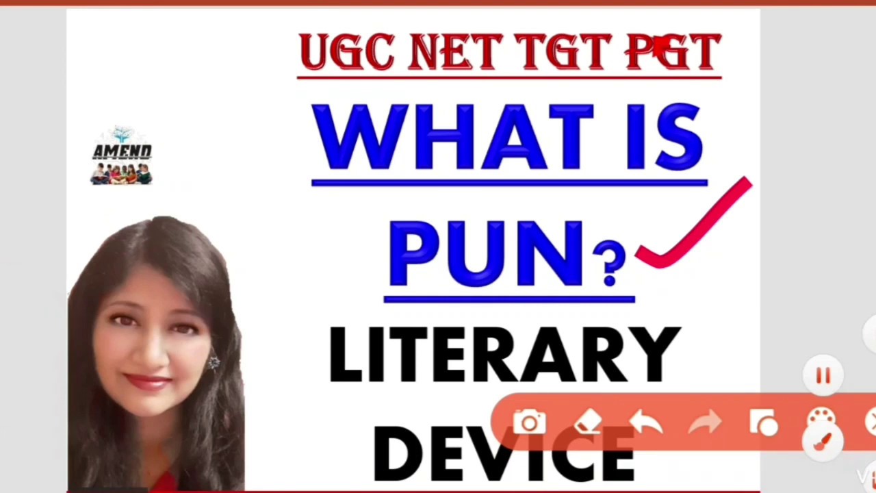 LITERARY DEVICE Part 5 PUN A LITERARY DEVICE explained with notes and ...