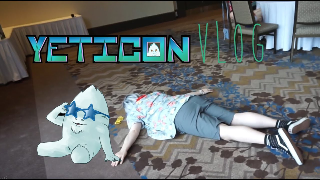 Yeticon 2019 Vlog : Yeeti, I swear It's a real convention guys ...