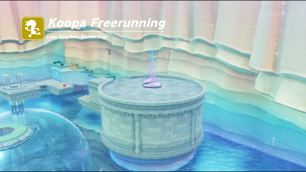 Super Mario Odyssey - Lake Kingdom Race: Master Cup - YouTube