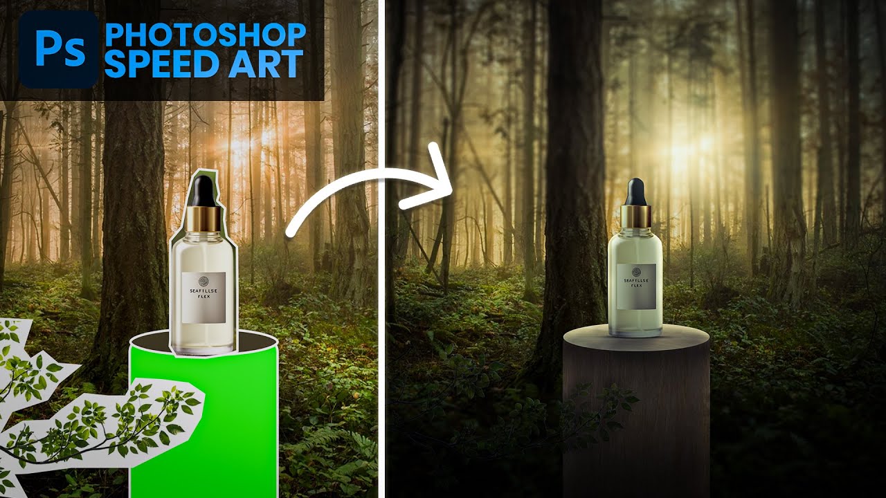 Creative Product Manipulation in Photoshop - YouTube