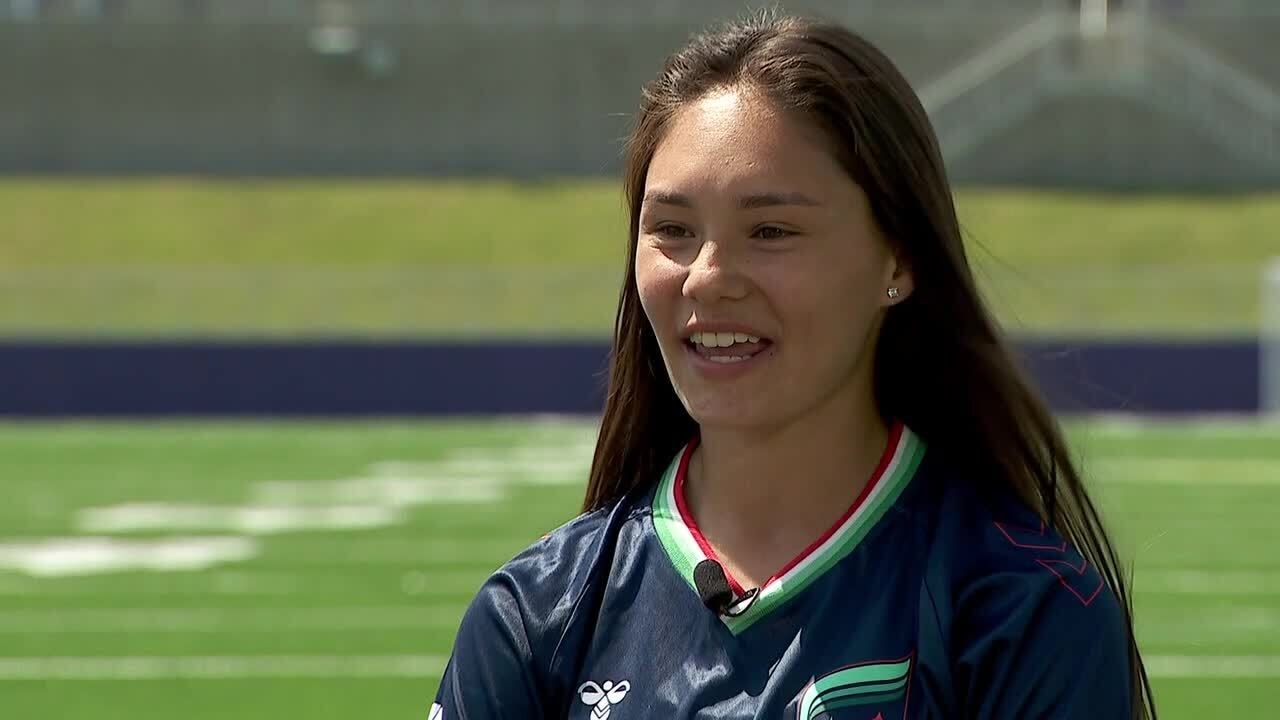 Meet Minnesota Aurora FC's midfielder, Mariah Nguyen - YouTube