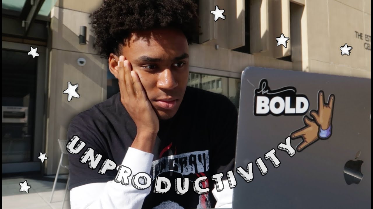 What It's Like To Be An Unproductive College Student - YouTube