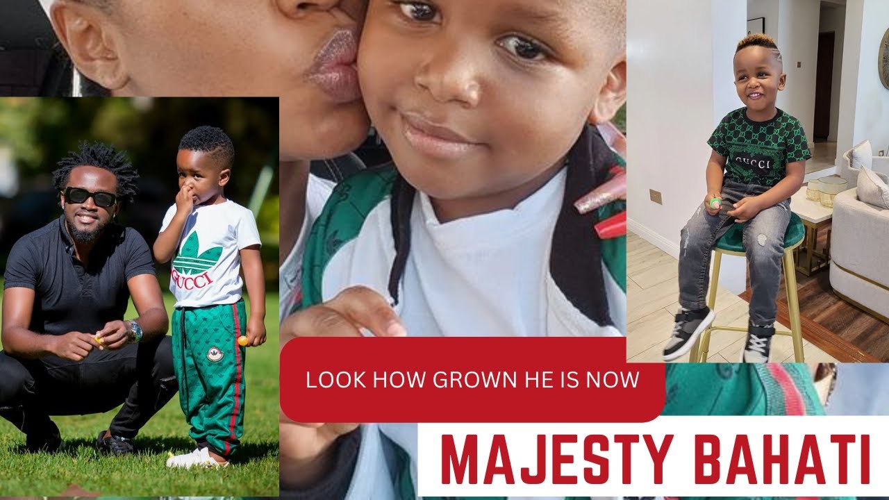 MAJESTY BAHATI| Look How Grown BAHATI KENYA & DIANA BAHATI'S SON IS ...