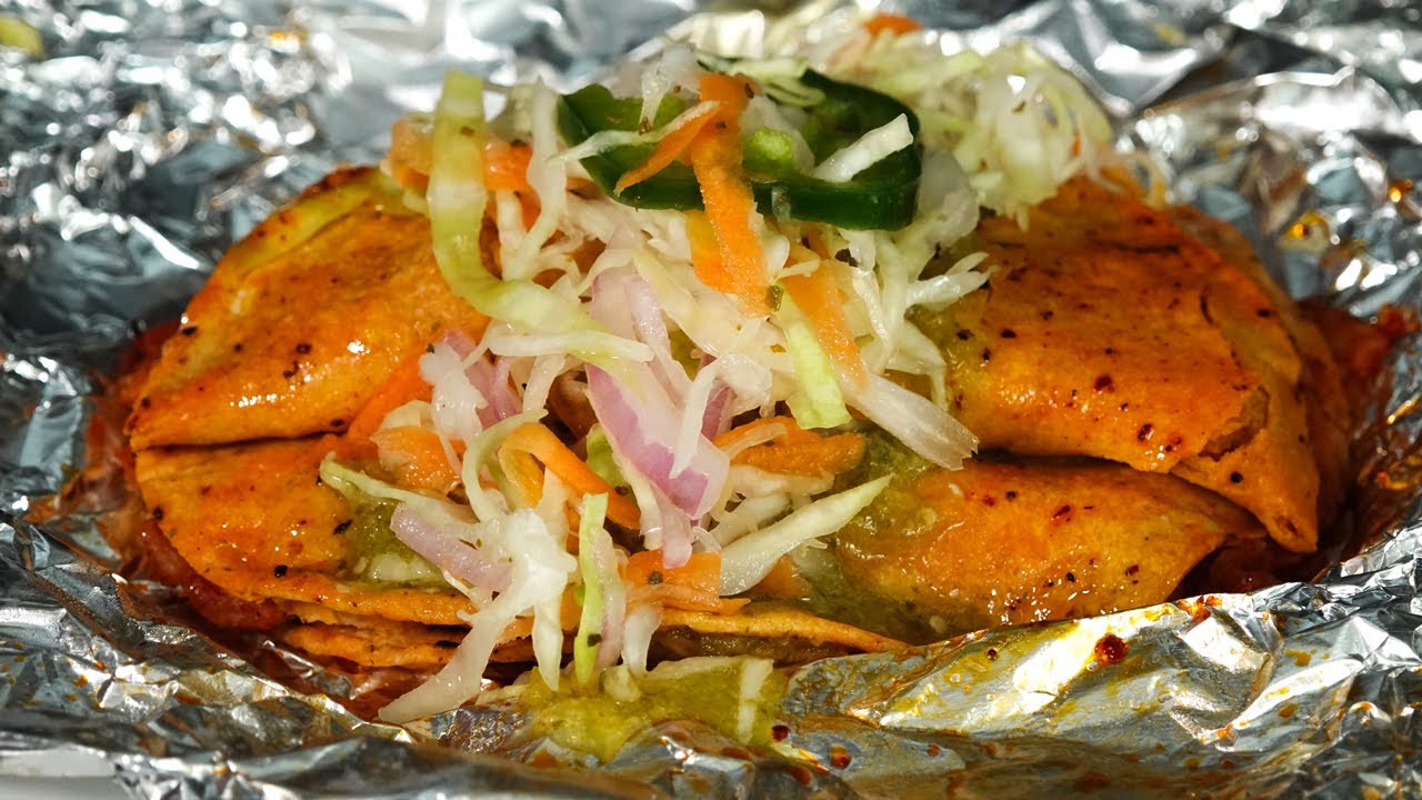 La MEJOR Receta de Tacos al Vapor 🌮 ¡Hechos en Papel Aluminio y con un ...