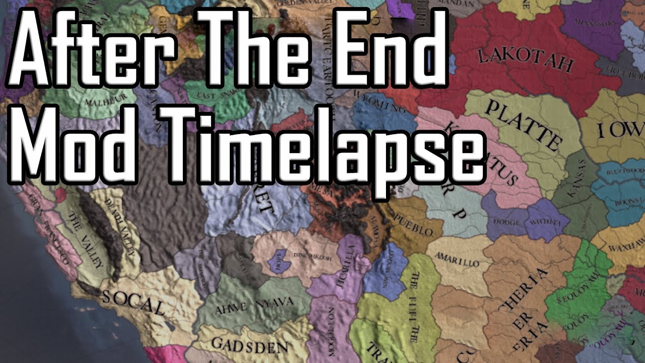 Crusader Kings 2 Timelapse: After The End Mod - YouTube