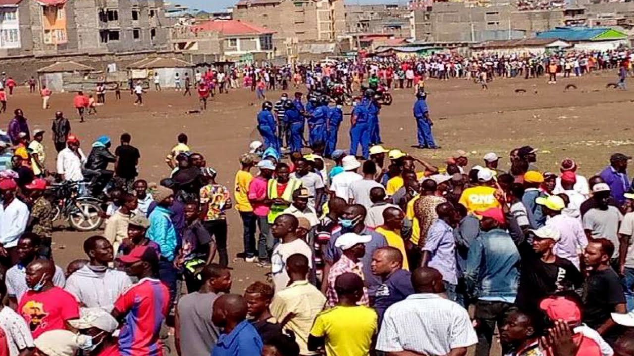 DRAMA AS PEOPLE WALKED OUT OF RUTO'S RALLY IN MERU, RUTO FORCED TO END ...