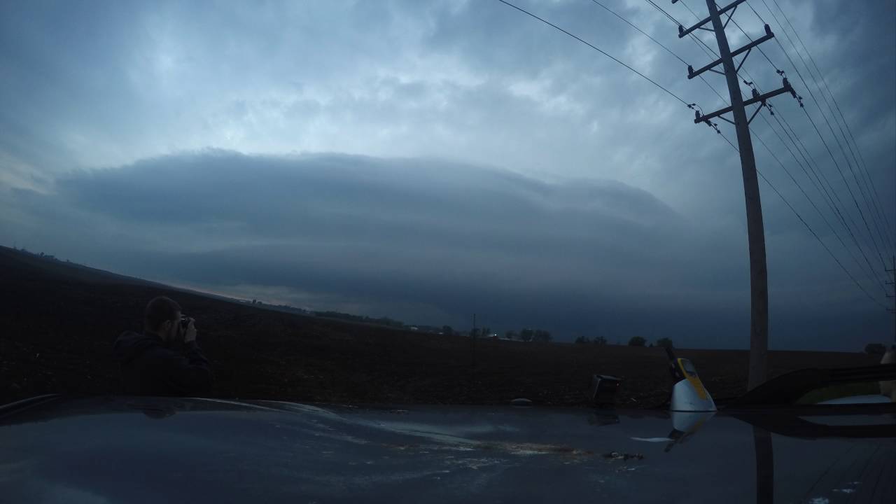 4k Rotating Supercell and Rotating Wall Cloud time lapse (100th Video ...