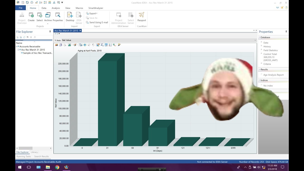 Printing the Age Analysis Report Chart (Bug Fix) | IDEA Analysis ...