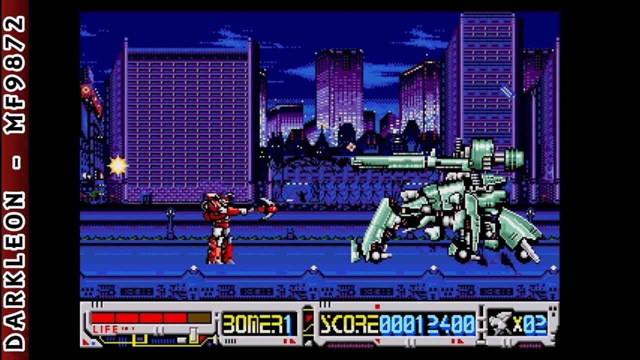 Sega CD - Devastator © 1993 Wolf Team - Gameplay - YouTube