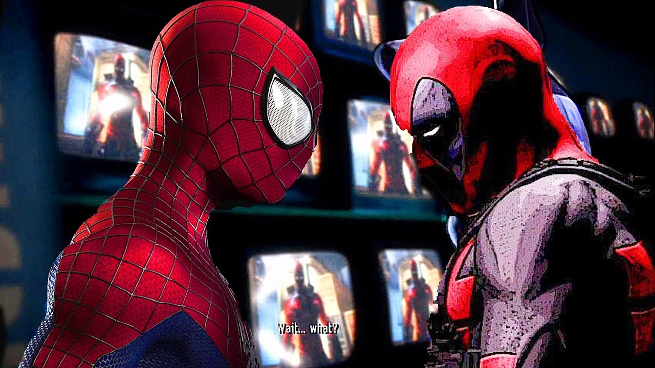 Spider-Man Vs Deadpool Boss Fight Scene - Spider-Man Shattered ...