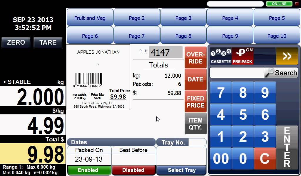 Printing labels in PrePack Mode - YouTube