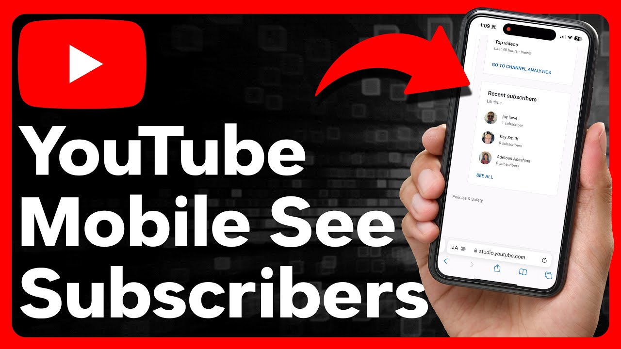 How To See Subscribers In YouTube Mobile - YouTube
