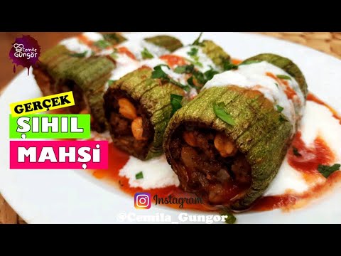 Gerçek Şıhıl Mahşi Tarifi / Dolmaların Şahı Şıhıl Mahşi / Kabak Dolmasının EFSANESİ / Dolma Racipe