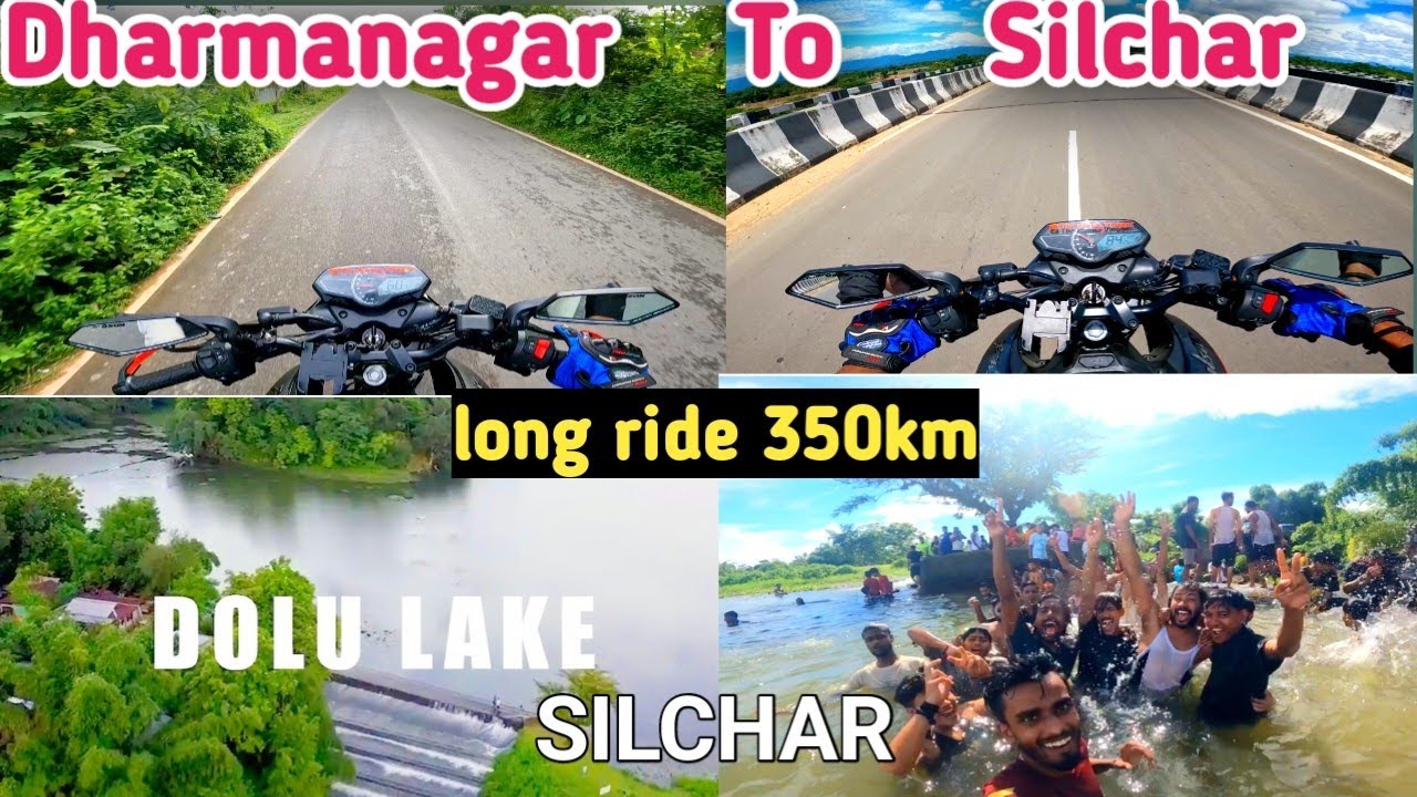 Dharmanagar To Silchar Ride🏍️🔥 || Silchar Dolu Lake Visit 😍 || N160 ...