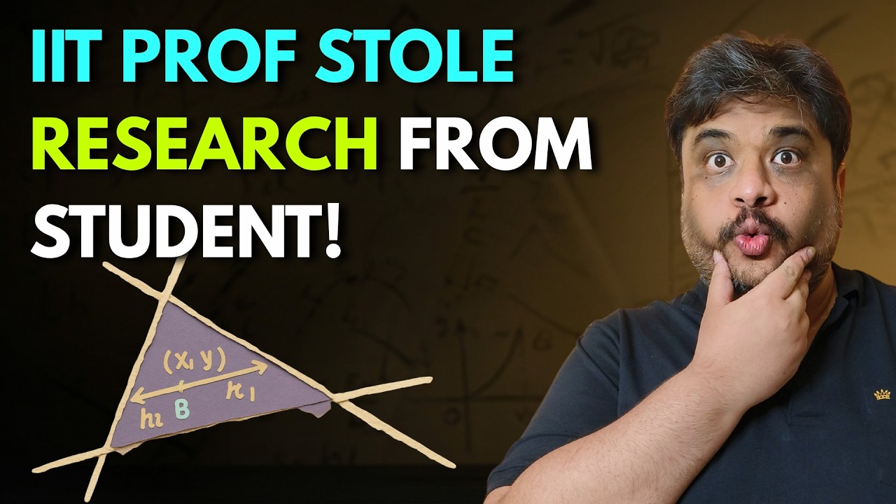 Research Stolen? 🤯 Point Inside Triangle Trick | Straight Lines ...