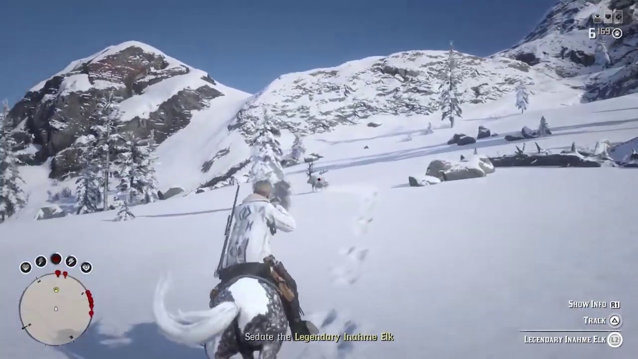 Red Dead Redemption 2 Online Legendary Inahme Elk Mission - YouTube
