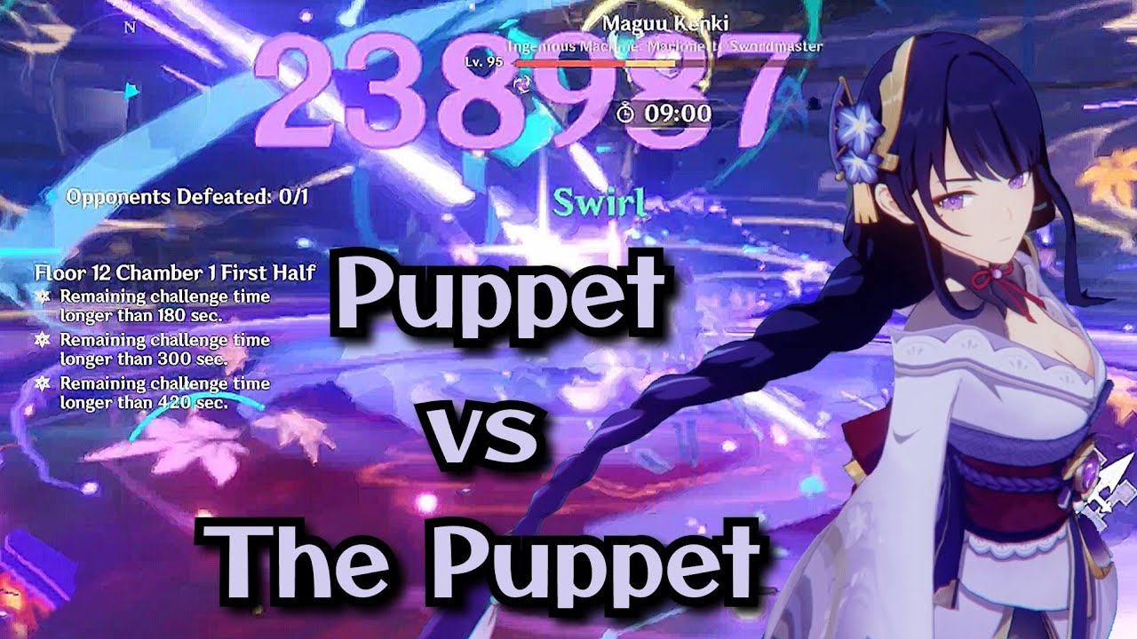 Raiden Cooking Maguu Kenki In Spiral Abyss | Genshin Impact 4.0 - YouTube