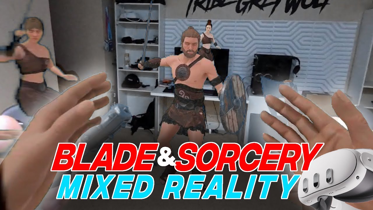 How to play Blade & Sorcery in Mixed Reality Tutorial - YouTube