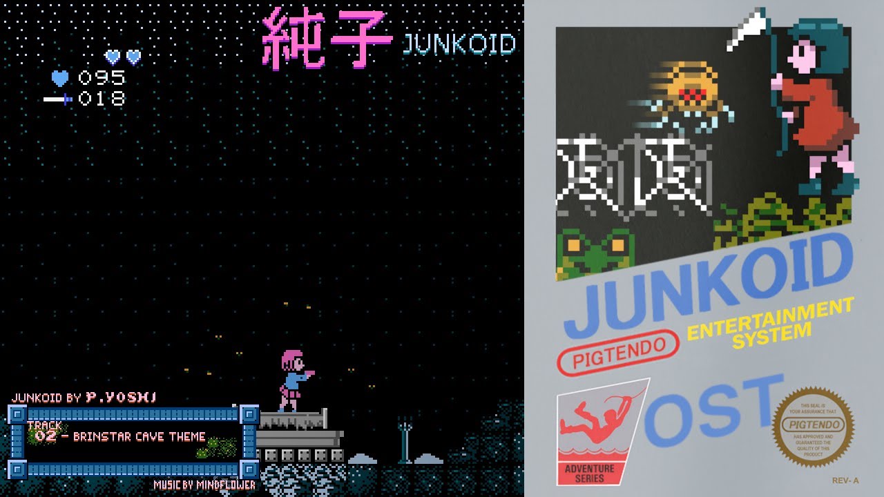 JUNKOID OST - Track 02 - Brinstar Cave Theme - YouTube