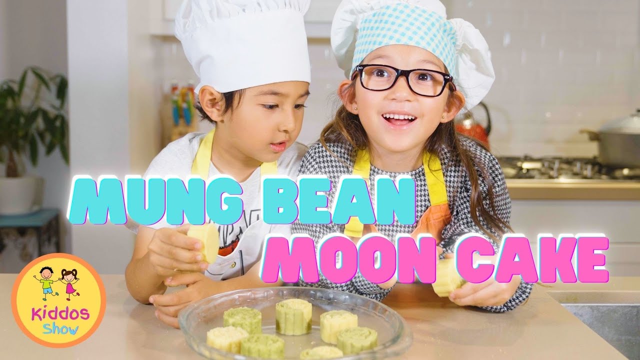 Mung Bean Moon Cake Recipe | KIDDOS SHOW | Educational Videos for ...
