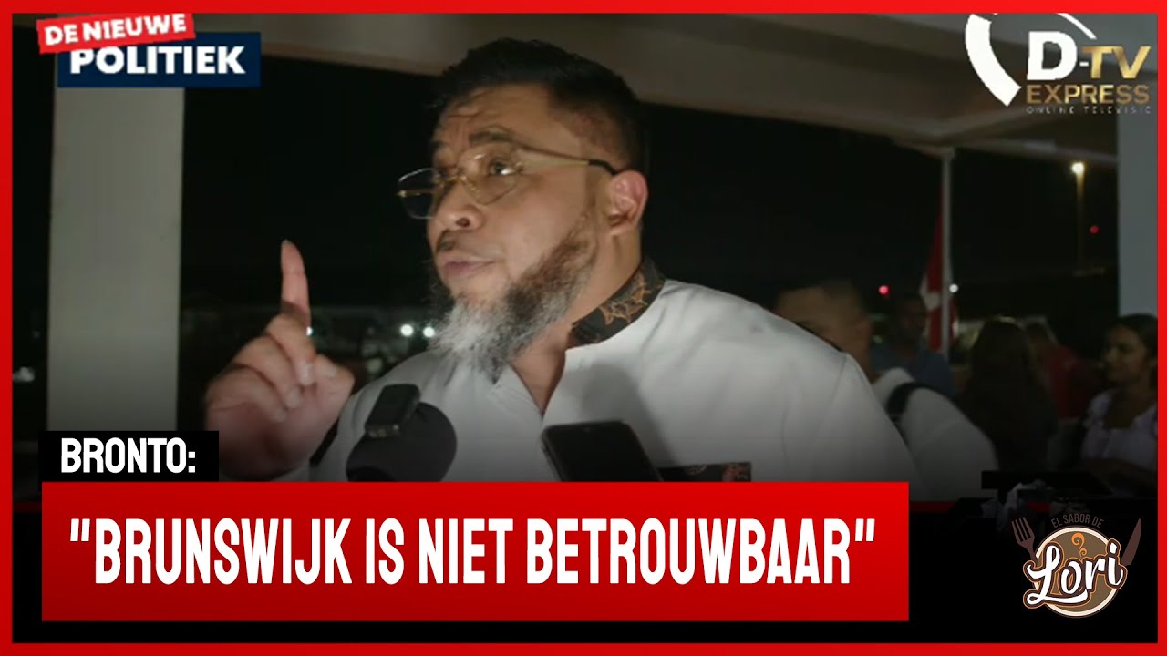 🚀 De Nieuwe Politiek live: Bronto lijsttrekker PL (Suriname) - YouTube