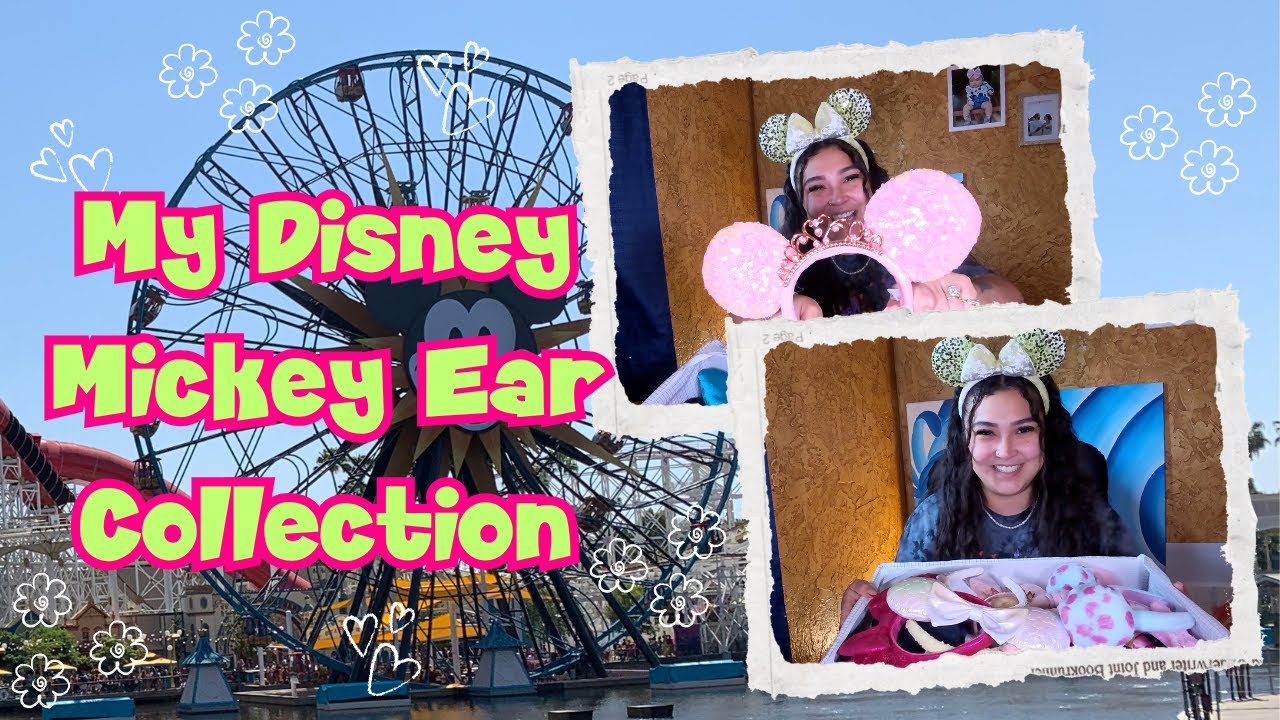 MY #DISNEY MICKEY EAR COLLECTION!! - YouTube